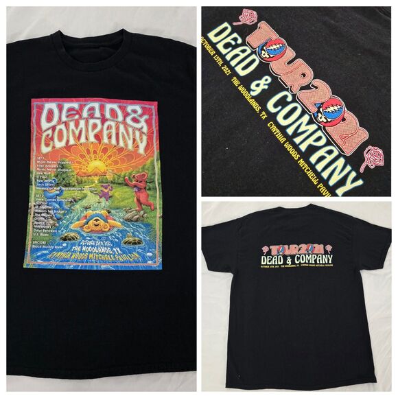 Dead & Company | Shirts | Dead Company Tour 22 Mens L Woodlands Tx ...